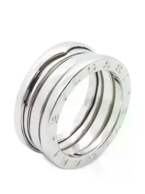 BVLGARI B.zero1 3-band Ring In White Gold - Silver