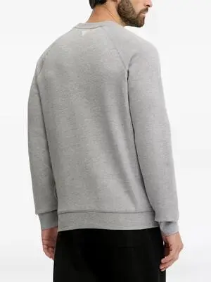 Guess Logo-embossed Raglan-sleeve Sweater