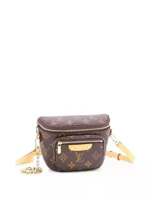LOUIS VUITTON Bum Bag Monogram Canvas Mini Belt Bag
