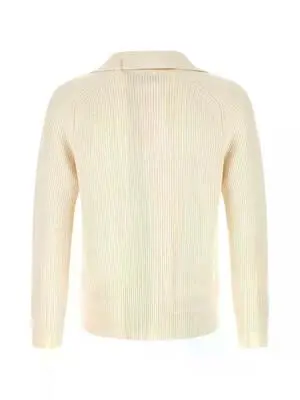 RIVIERA Ribbed Polo Sweater