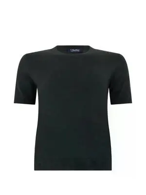 Max Mara Short-sleeve Knit T-shirt - Blue