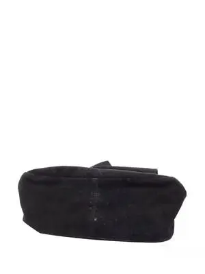 Fendi 2000-2010 Suede Mamma Forever Shoulder Bag
