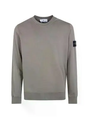 Stone Island Regular-fit Crewneck Sweatshirt - Grey