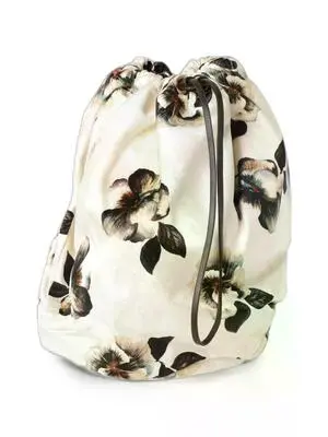 Antonio Marras Woven Leather-trim Bucket Bag