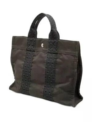 Hermès 1990-2010 Canvas Herline Pm Tote Bag