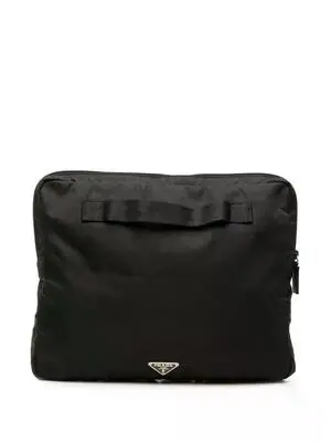 Prada 2013-2026 Tessuto Laptop Case Clutch Bag