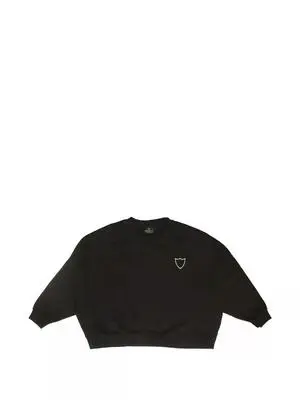 HTC LOS ANGELES Batwing-sleeve Logo-print Sweater