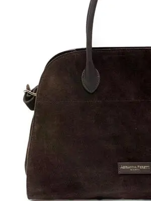 ADRIANNA FERETTI Suede Tote Bag