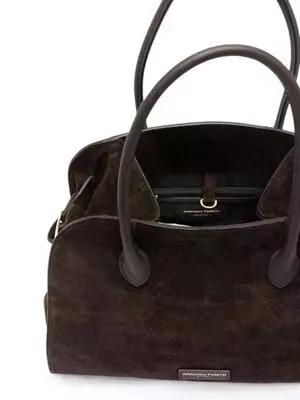 ADRIANNA FERETTI Suede Tote Bag