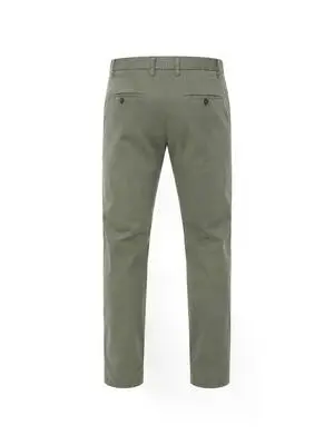 BE ABLE Edoardo Zip-up Straight-leg Trousers