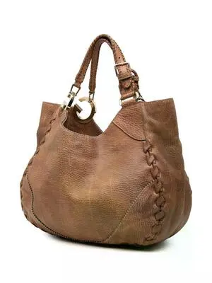 Gucci 2000-2015 Medium Grained Calfskin Charlotte Tote Bag