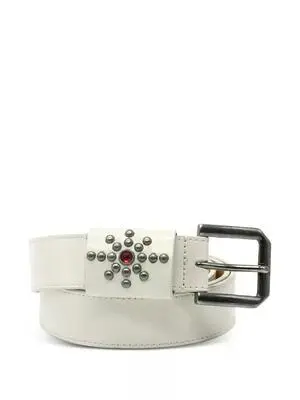HTC LOS ANGELES Htc Los Angeles Studded Leather Belt
