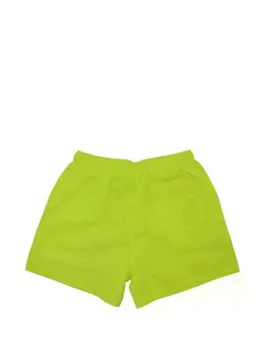 HTC LOS ANGELES Logo-patch Drawstring Swim Shorts - Yellow