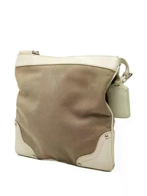 Prada 2010-2026 Canvas Canapa Logo Crossbody Bag