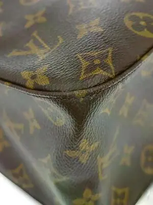 LOUIS VUITTON 2004 Looping Gm Monogram Canvas Shoulder Bag - Brown