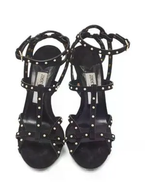 JIMMY CHOO Beverly Pearl-embellished Sandals