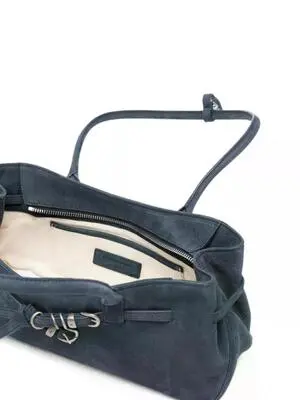 MARGESHERWOOD Belted Shoulder Bag - Blue