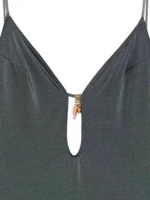 MC2 SAINT BARTH Crunchy Charm-embellished Cut-out Swimsuit