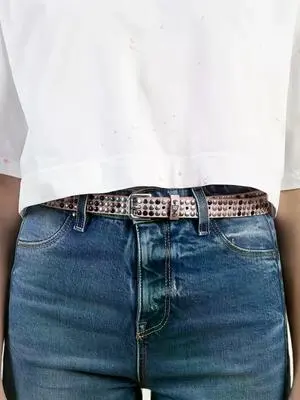 HTC LOS ANGELES Studded Leather Belt