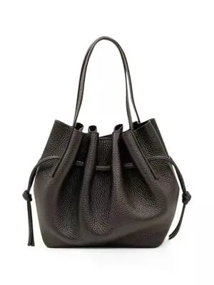 Yuzefi Mini Scallop Pebble-leather Tote Bag