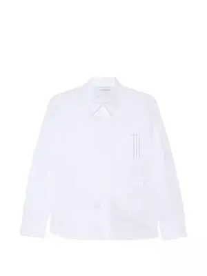 Peserico Embellished Pocket Shirt - White