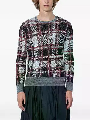 VIVIENNE WESTWOOD Check-pattern Piqué Sweater