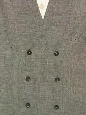 ZIGGY CHEN Prince Of Wales Double-breasted Jacket