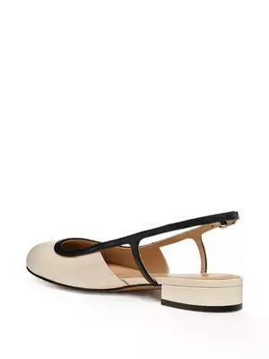 Geox Virnilisa B Slingback Contrast-trim Ballet Flats