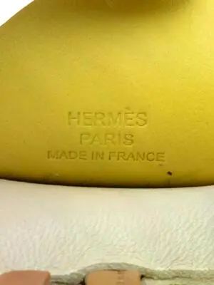Hermès 2021 Milo Lambskin And Swift Grigri Rodeo Pegase Bag Charm Mm Key Chain - White