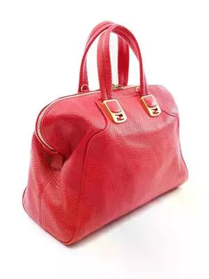 Fendi 2010-2011 Large Leather Chameleon Satchel