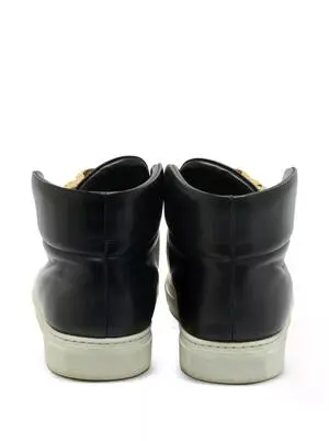 Versace Medusa High-top Sneakers - Black
