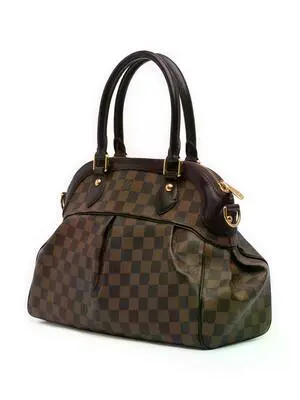 LOUIS VUITTON 2008 Damier Ebene Trevi Pm Satchel