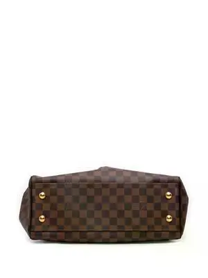LOUIS VUITTON 2008 Damier Ebene Trevi Pm Satchel