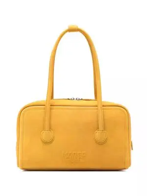 MARGESHERWOOD Logo-debossed Leather Tote Bag
