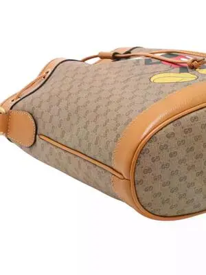 Gucci 2016-2026 Micro Gg Supreme Mickey Mouse Bucket Bag