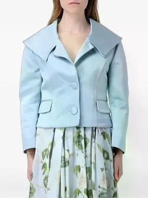 Antonio Marras Oversized-collar Button-up Jacket - Blue