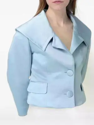 Antonio Marras Oversized-collar Button-up Jacket