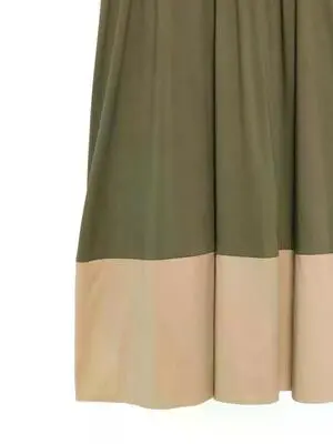 CLIPS Elasticated-waist Midi Dress