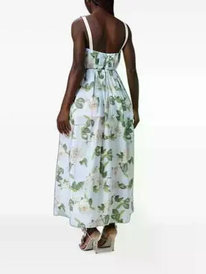 Antonio Marras Floral-print Midi Dress