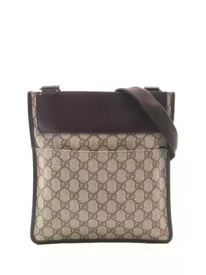Gucci 2000-2015 Gg Supreme Crossbody Bag - Neutrals