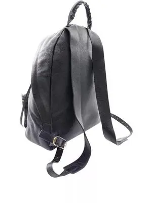 Balenciaga Leather Motocross Classic City Backpack - Black