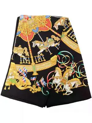 Hermès 2000-2026 Luna Park Silk Scarf 90 Scarves