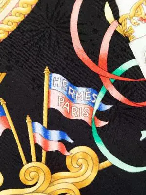 Hermès 2000-2026 Luna Park Silk Scarf 90 Scarves