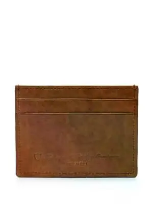 HTC LOS ANGELES 5.000 Stud-embellished Leather Card Holder