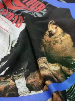 HTC LOS ANGELES Lil Wayne-print T-shirt - Black