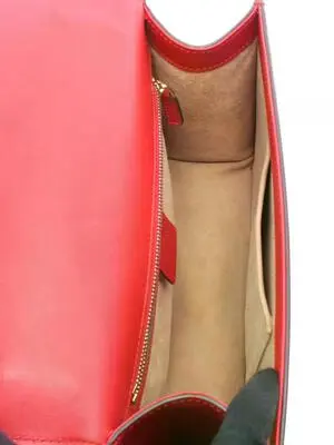 Gucci 2000-2015 Small Calfskin Sylvie Web Satchel