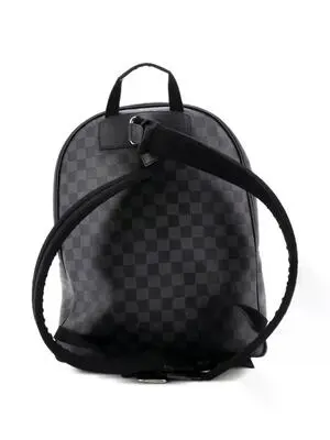 LOUIS VUITTON Josh Damier Graphite Backpack - Black
