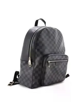 LOUIS VUITTON Josh Damier Graphite Backpack - Black
