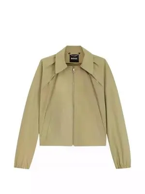 BOSS Cabasy Zip-up Jacket - Neutrals