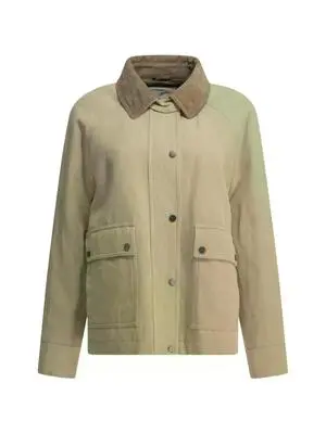 Brunello Cucinelli Corduroy-collar Jacket - Neutrals